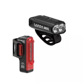 Zestaw lampek Lezyne Micro Drive 600 XL / Strip Drive 150